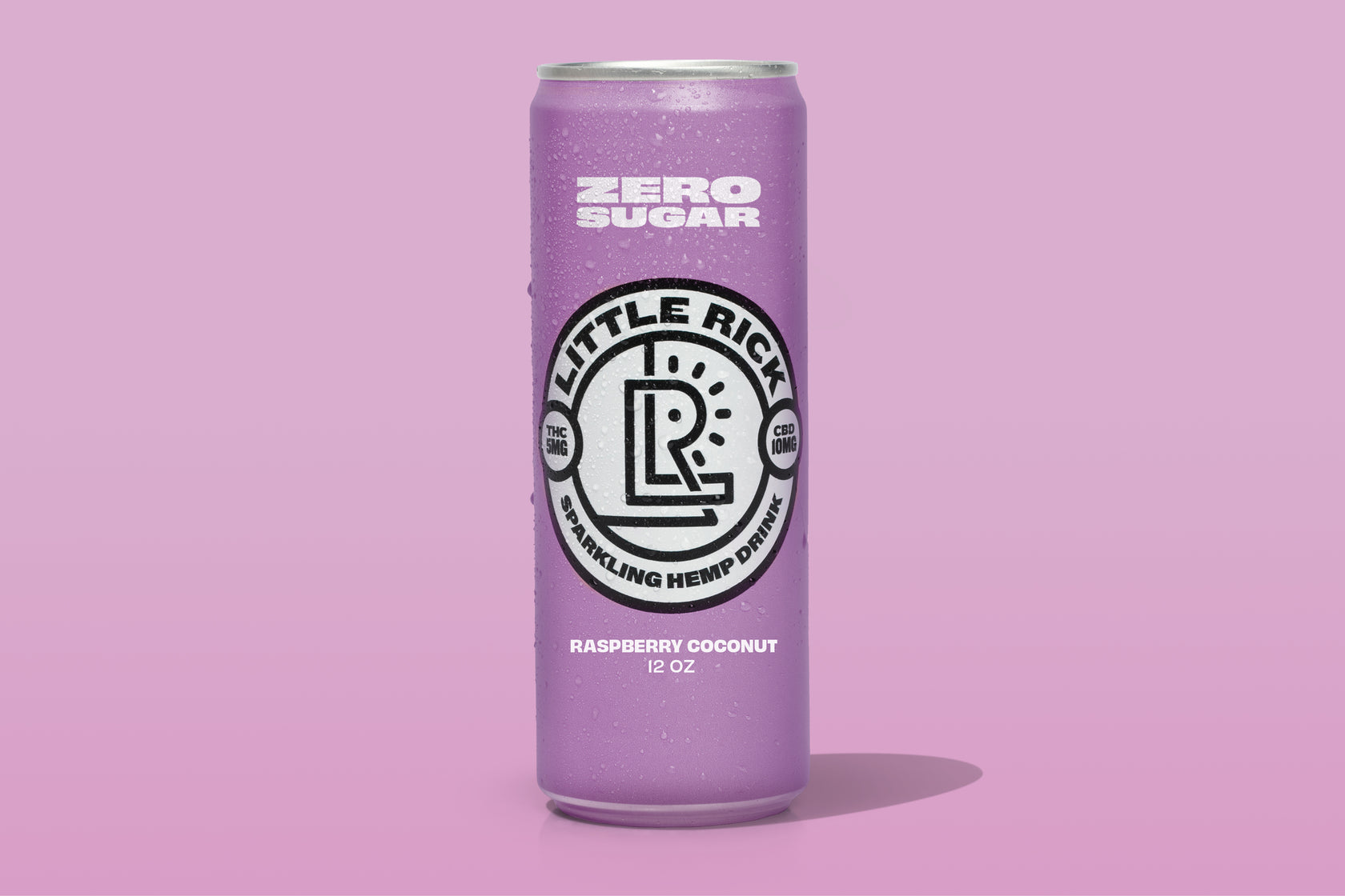 Raspberry Coconut - 5MG THC, 10MG CBD Drink - Zero Calories – Little ...